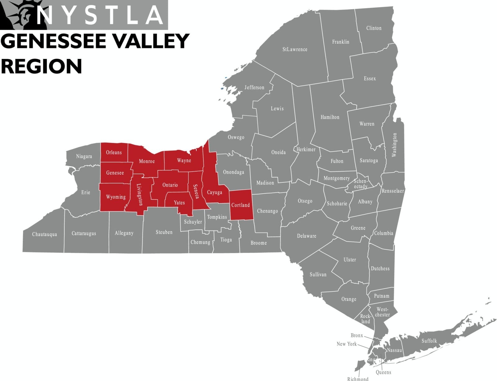 NYSTLA | About Us | Affilates |Genesee Valley Region